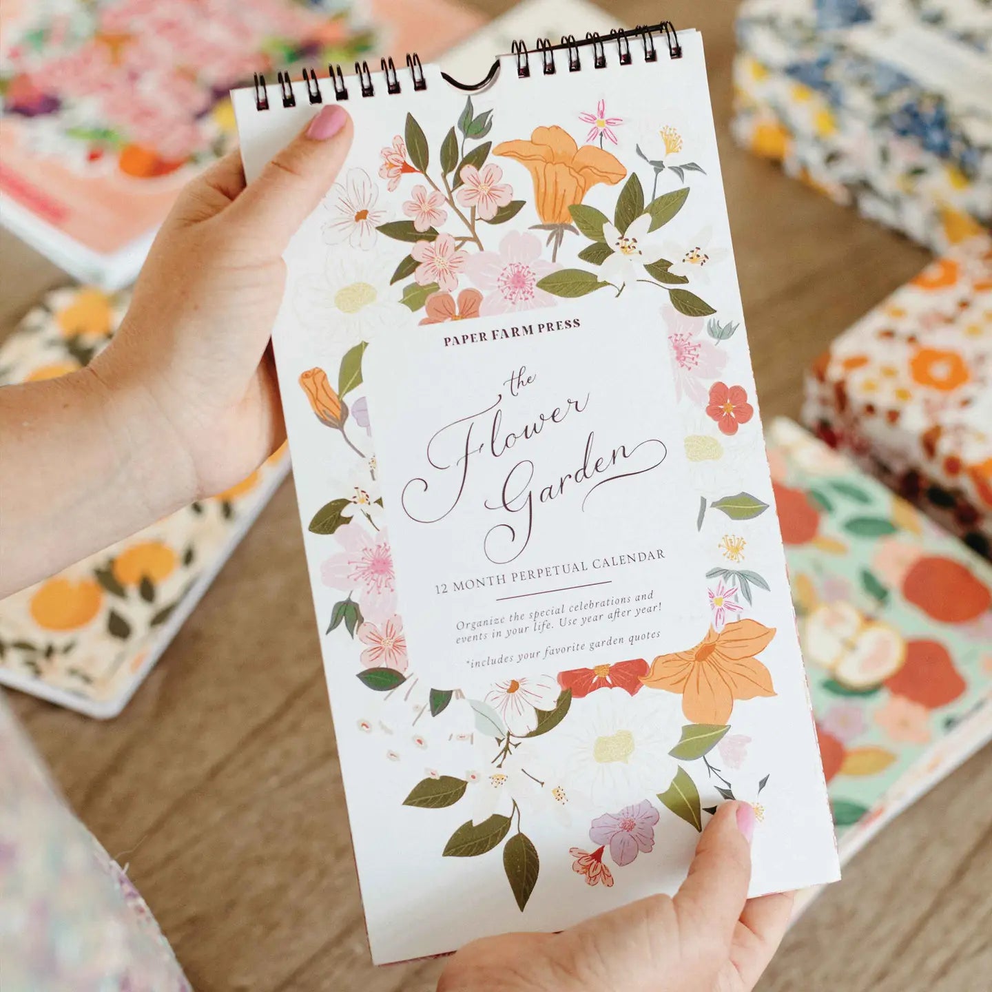 The Flower Garden Celebrations 12-Month Perpetual Calendar – Hitchcock ...