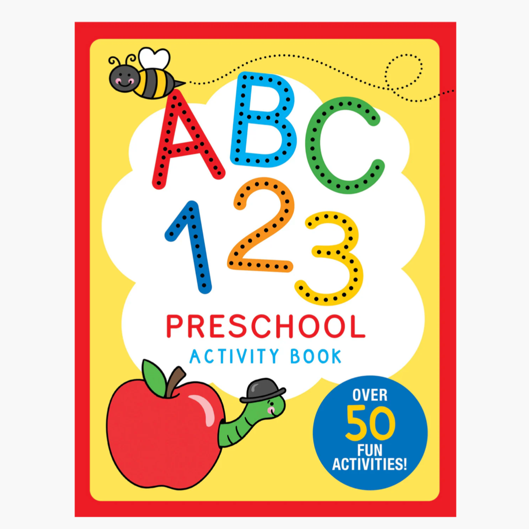 ABC 123 Preschool Activity Book – Hitchcock Paper Co.
