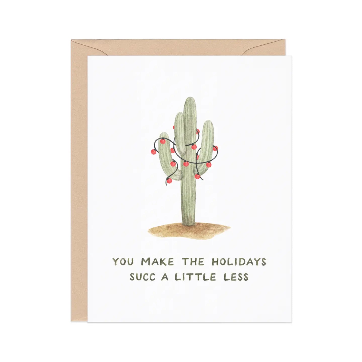 Holidays Succ(ulent) Card – Hitchcock Paper Co.