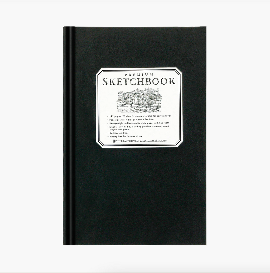 Small Black Premium Sketchbook – Hitchcock Paper Co.