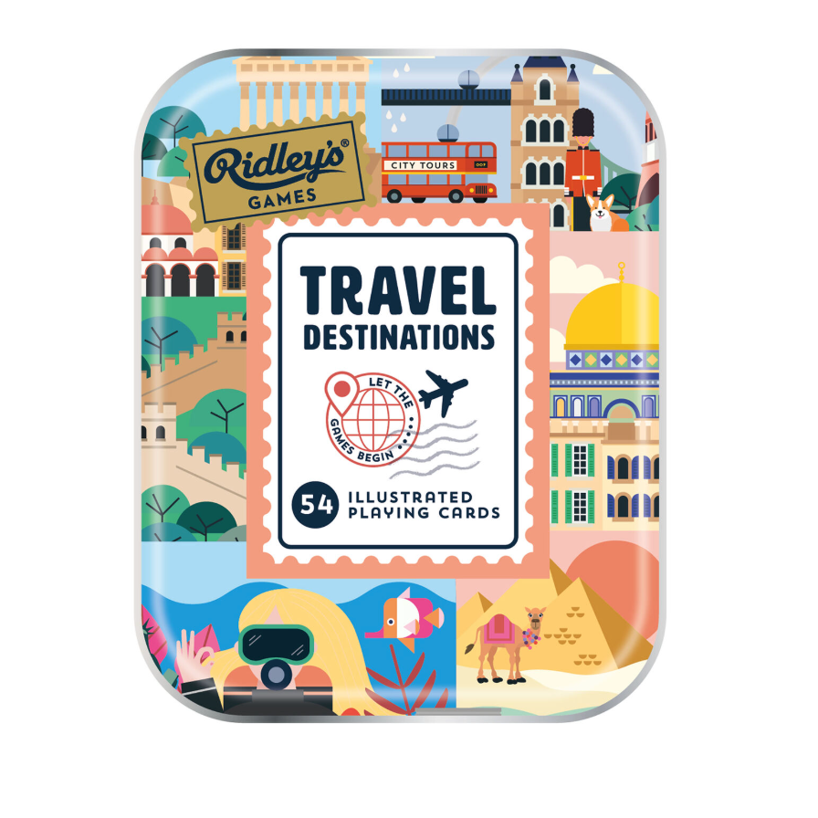 Travel Destinations Playing Cards – Hitchcock Paper Co.
