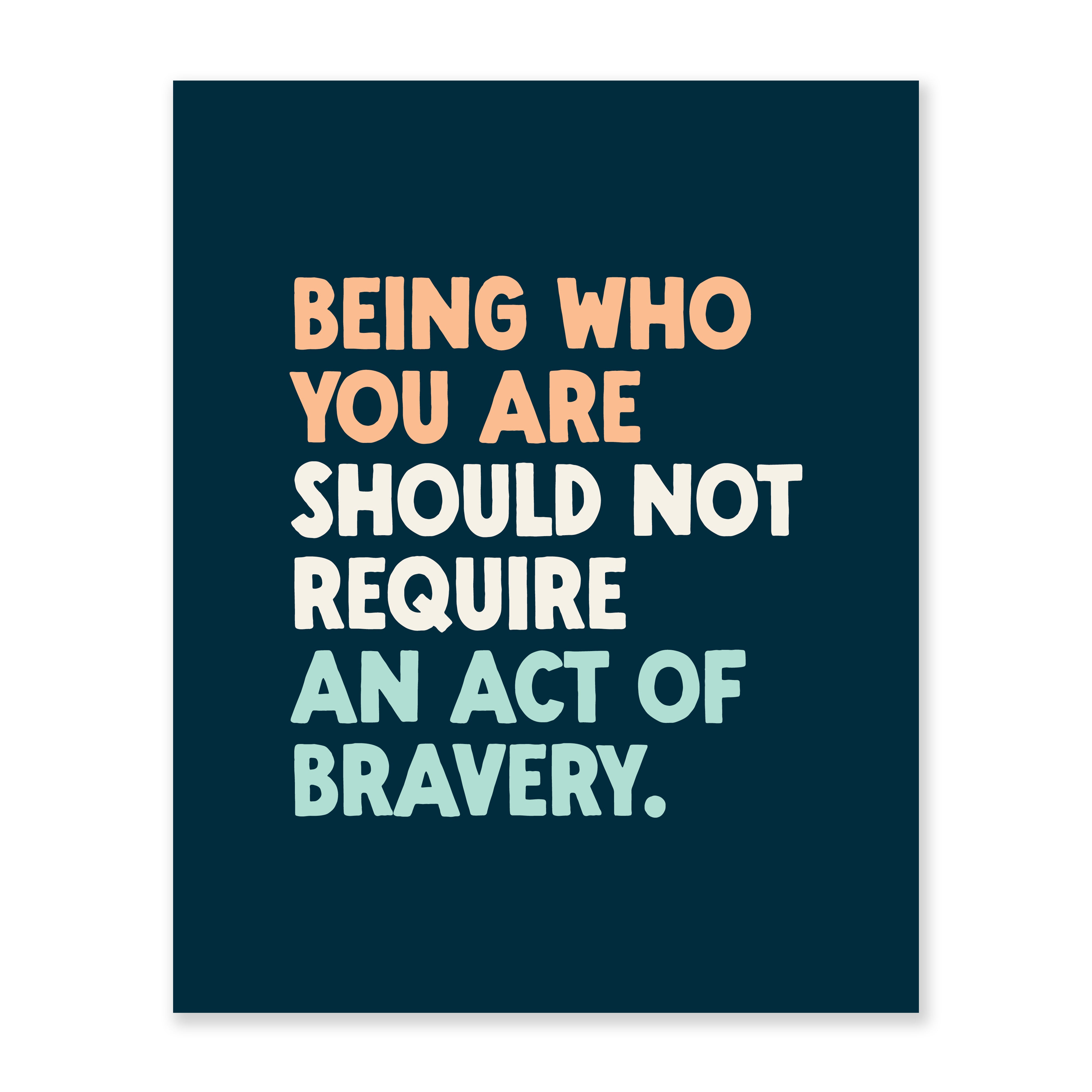 Act of Bravery Art Print – Hitchcock Paper Co.
