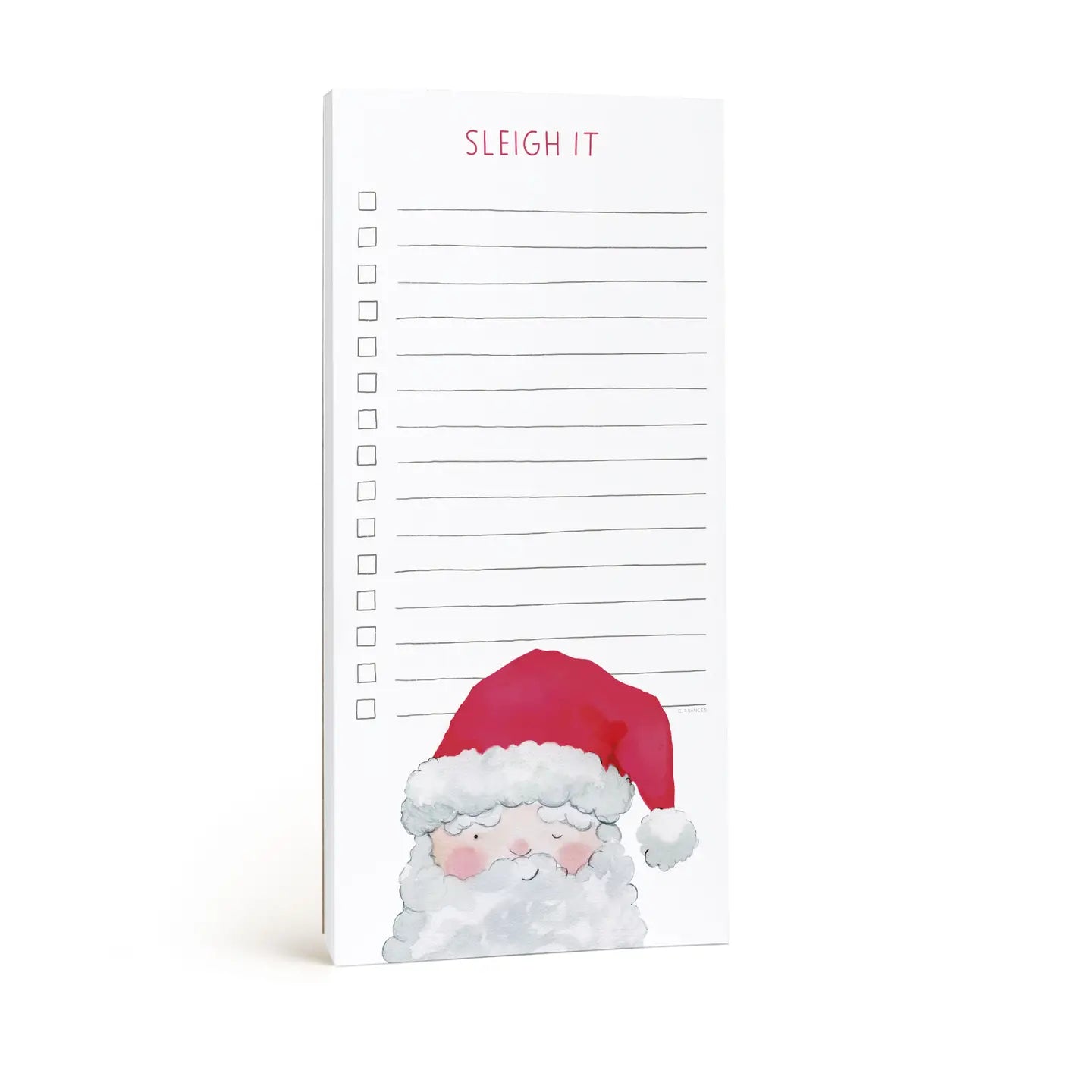 Sleigh It Santa Market Notepad – Hitchcock Paper Co.