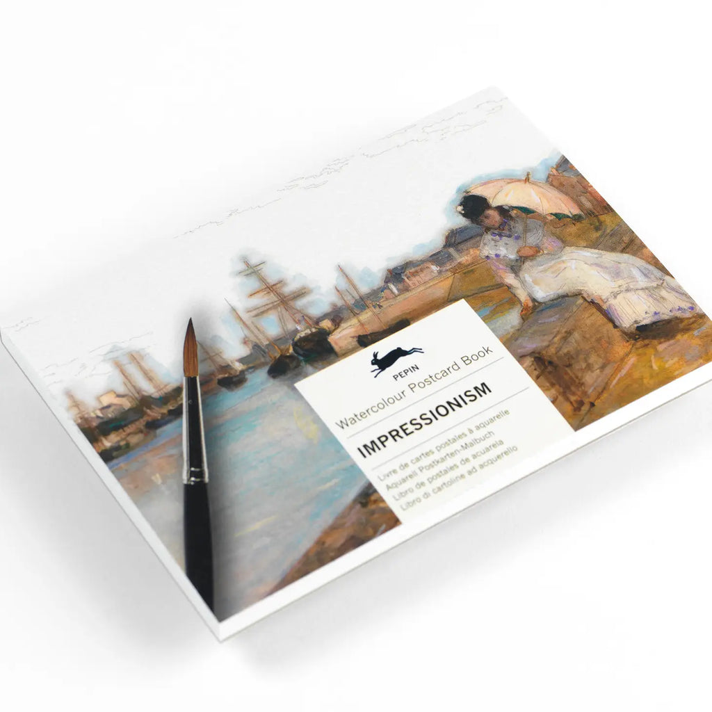 Impressionism Watercolor Postcard Book – Hitchcock Paper Co.