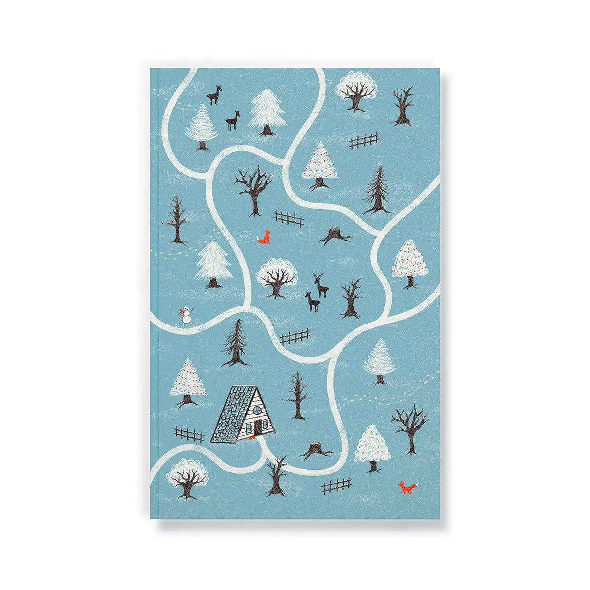 Winter Cabin Classic Layflat Notebook – Hitchcock Paper Co.