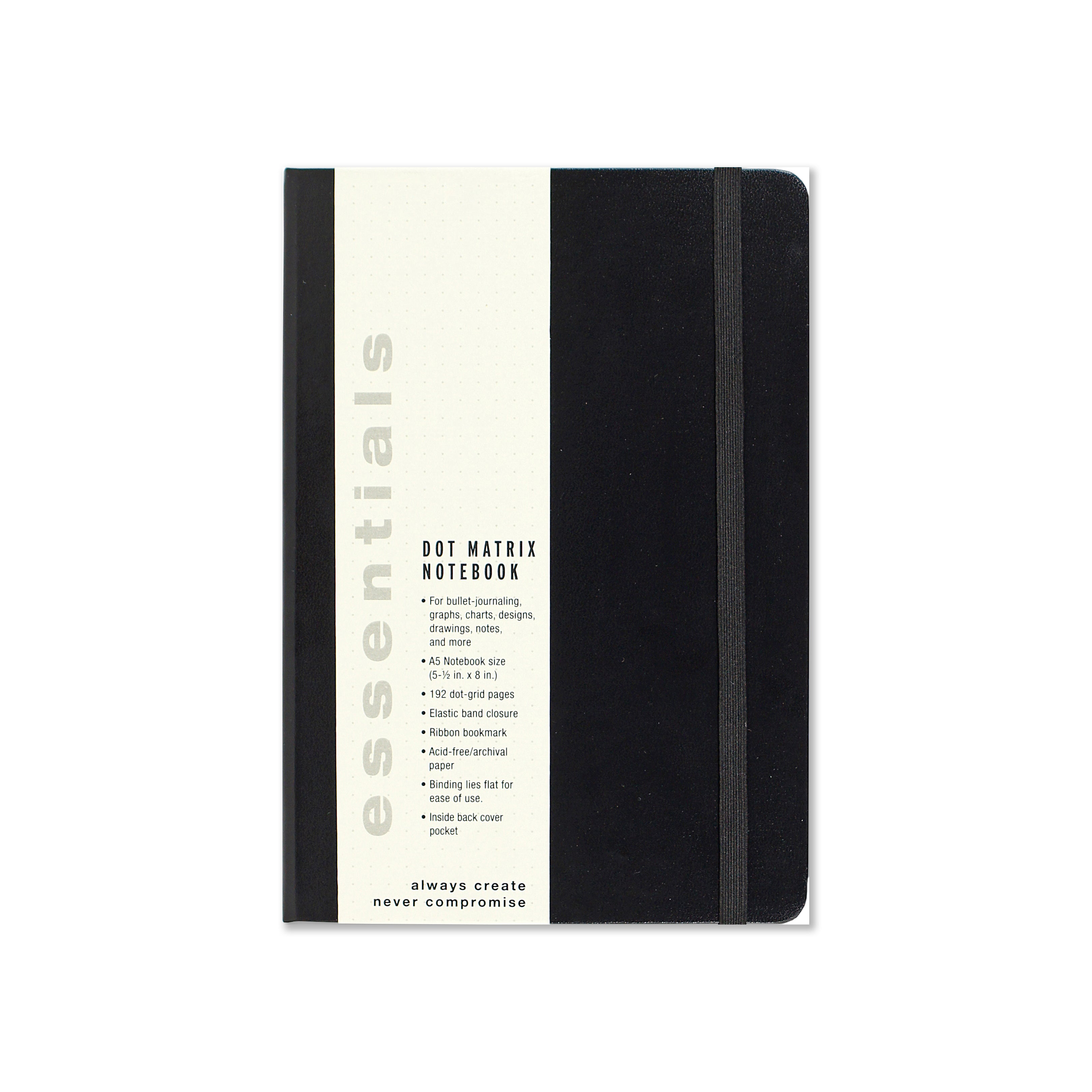 Essentials Dot Matrix Notebook, Extra Large, A4 Size – Hitchcock Paper Co.